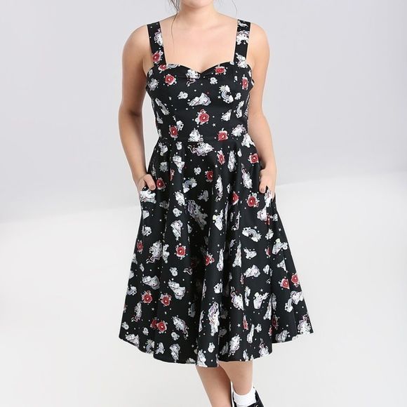 Hell Bunny | Dresses | Hell Bunny Star Catcher Dress Nwt Friday Fun Sale | Poshmark